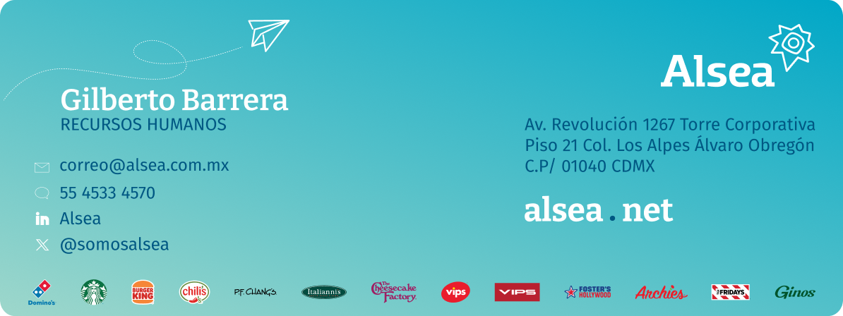 Aplicaciones - Libro de Marca - Alsea